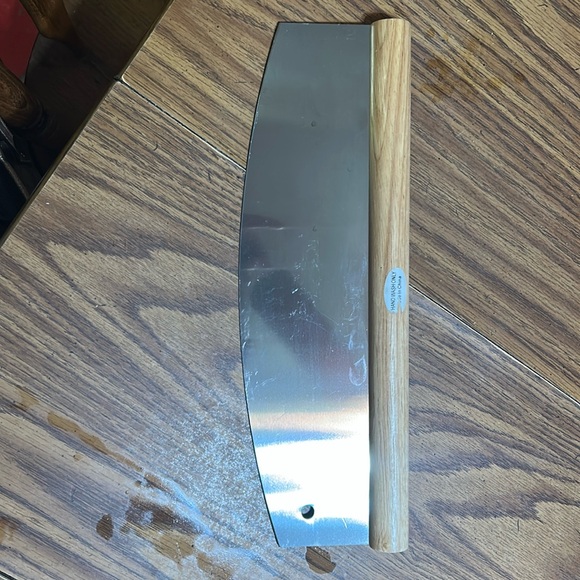 Kitchen | Rocking Pizza Cuter With Wood Round Handle | Poshmark
